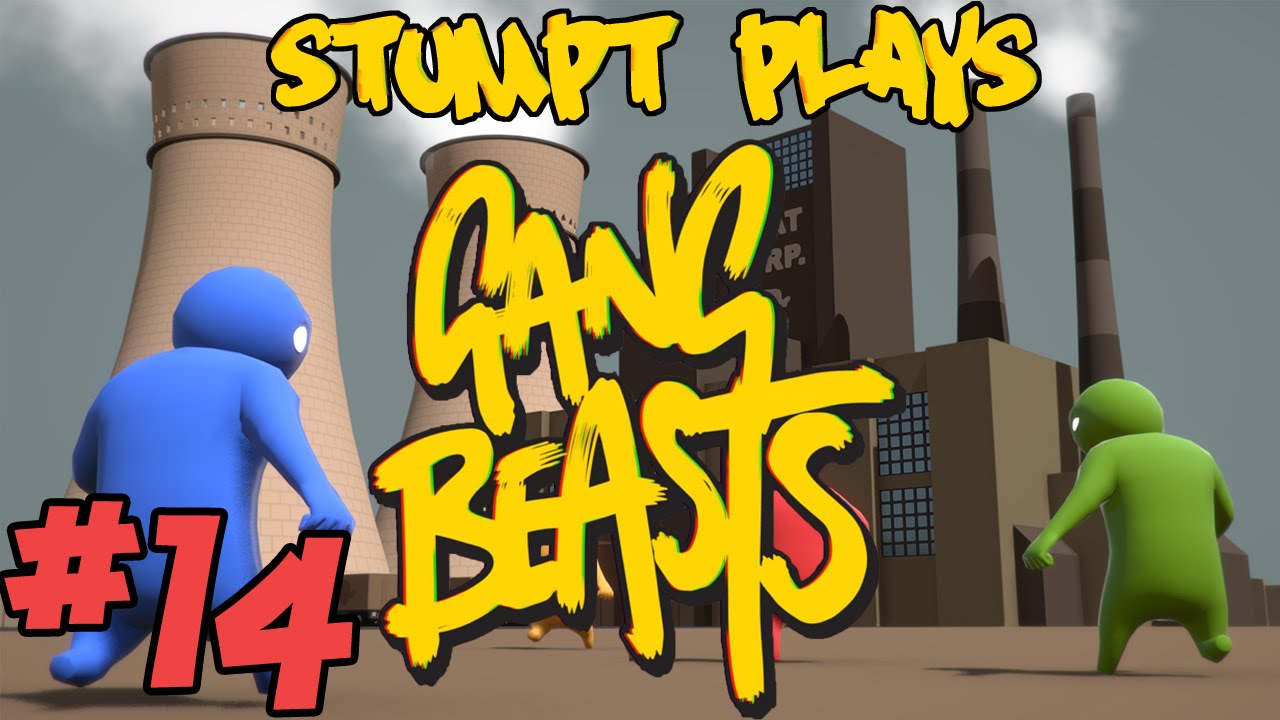 Stumpt Plays - Gang Beasts - #14 - Stop The Wheel! - YouTube