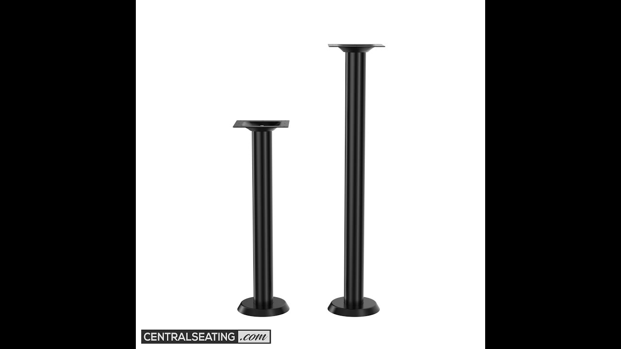 Premium Heavy Duty Floor Mounted Bolt Down Table Base - Sleek and ...
