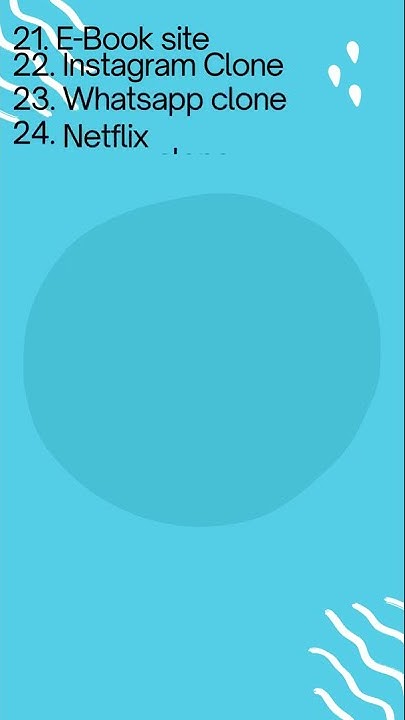 40 Project Ideas For Web developers || Codingwithfaiz - YouTube