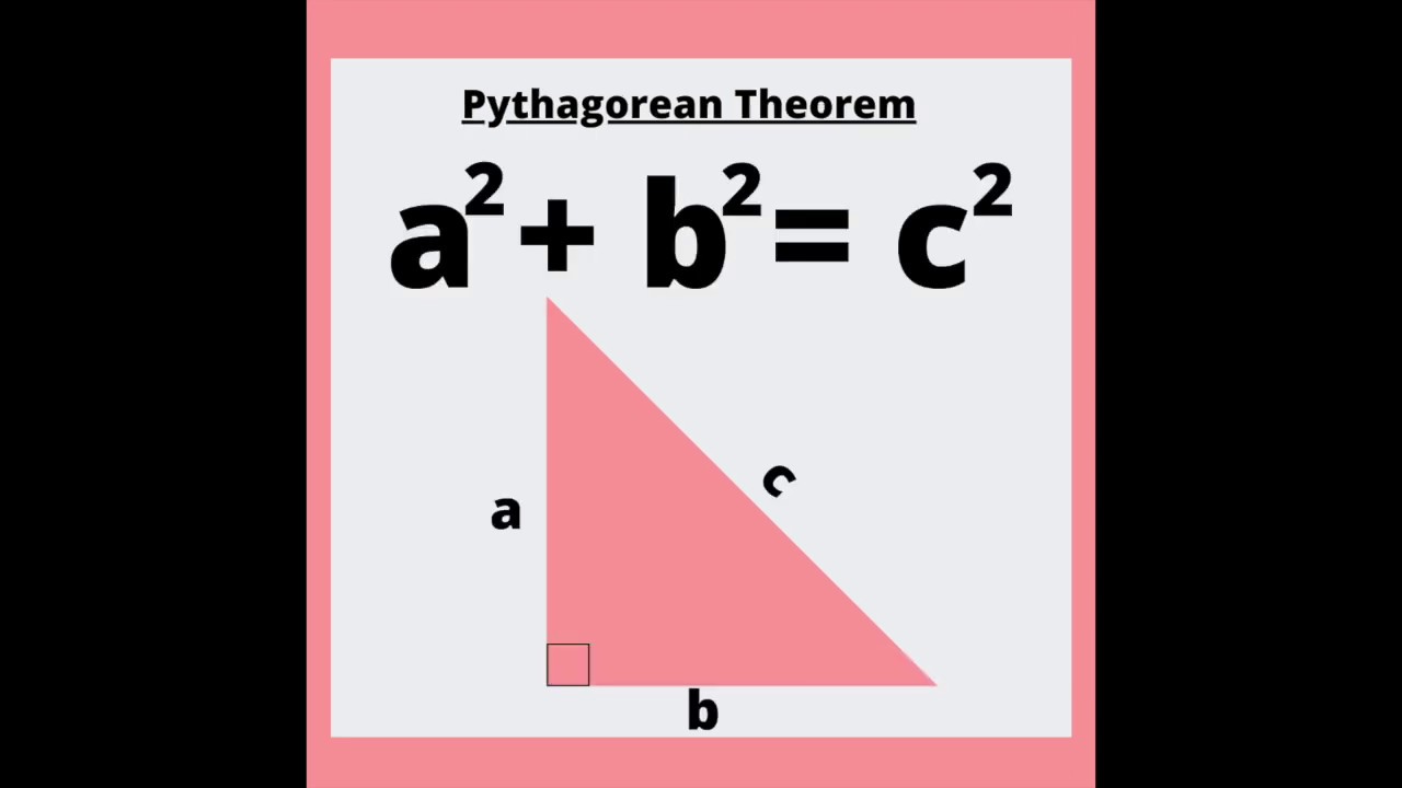 Pythagorean Theorem Song - YouTube