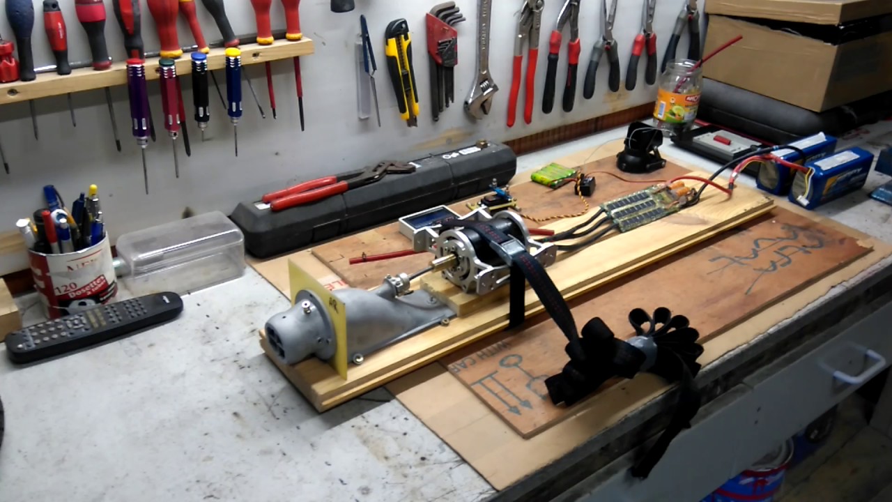 jet drive graupner essai des modifs a 30000rpm - YouTube