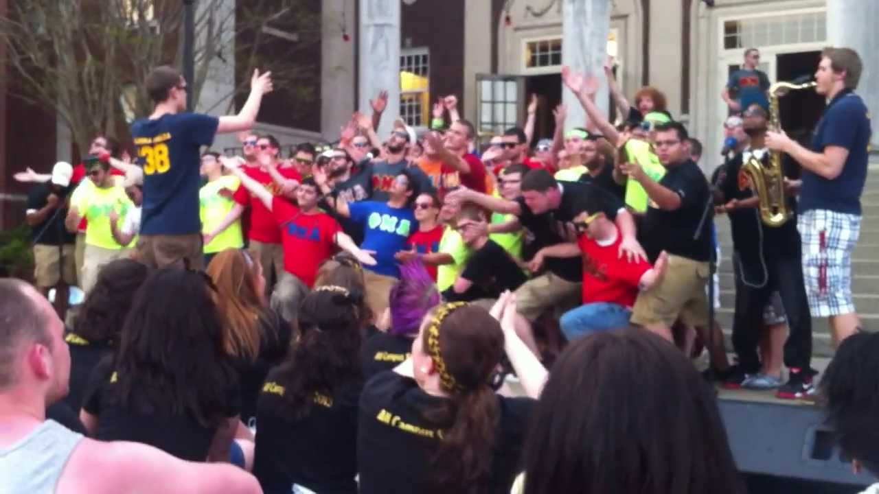 Phi Mu Alpha - Gamma Delta All Campus Sing 2013 - Four Chord Song - YouTube