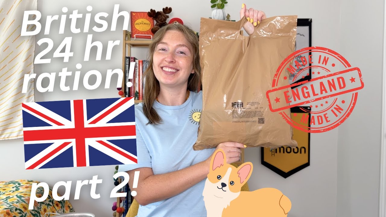2023 UK 24 Hour Ration Pack Menu #5 Review & Taste Test Part 2 | Lunch ...