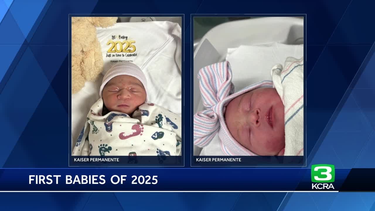 Here are some of the first babies of 2025 in Northern California - YouTube
