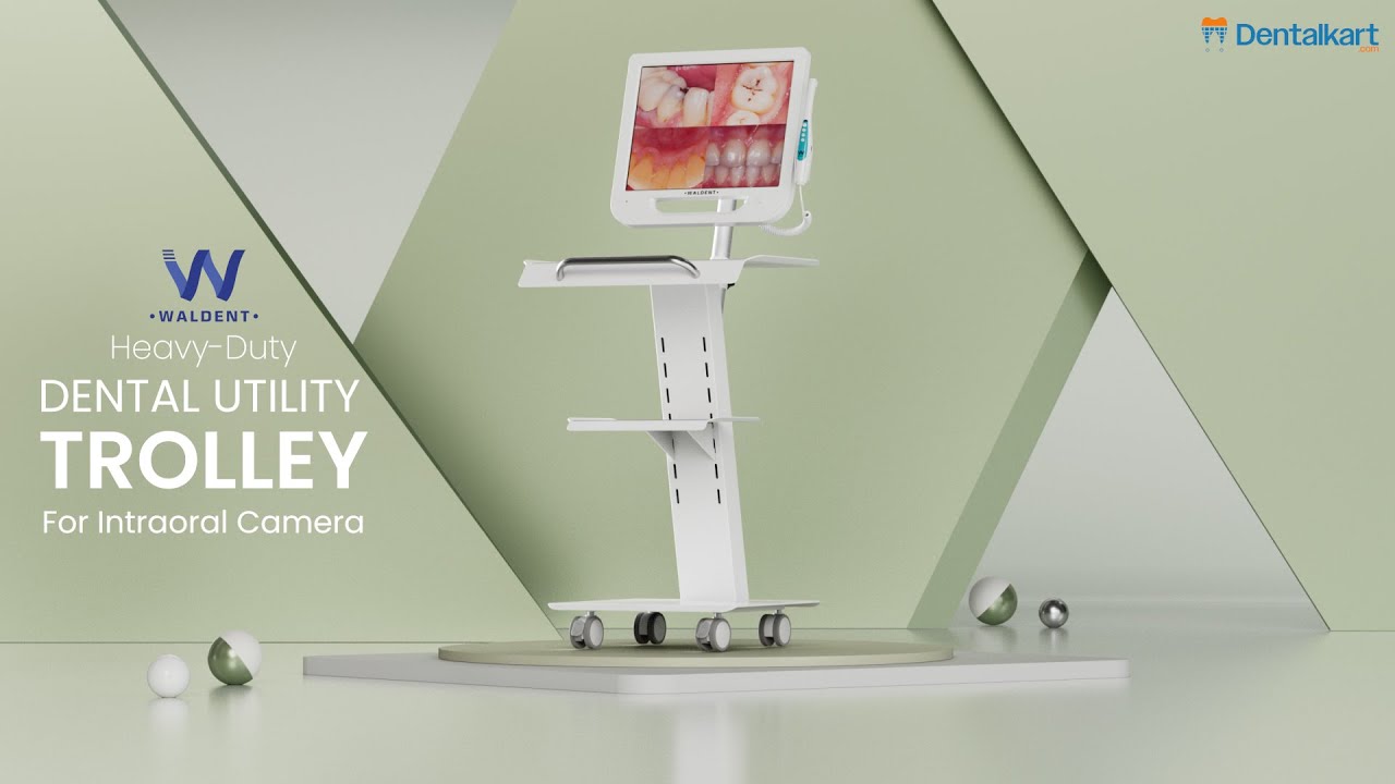 Intraoral Camera Trolley for Dental Clinic | Waldent Heavy-Duty Utility ...