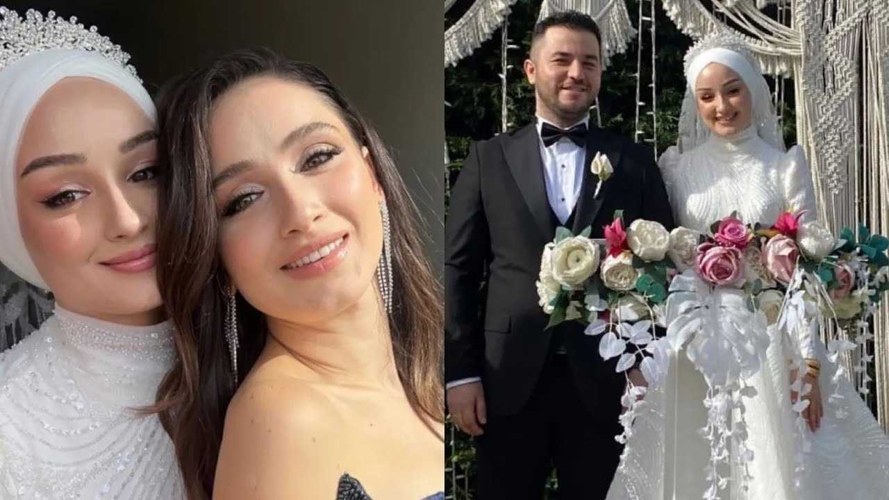 GÖKCE AKYILDIZ'IN KIZ KARDEŞİ GÖZDE AKYILDIZ EVLENDİ.. - YouTube