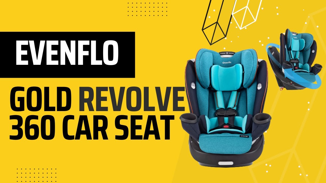Evenflo Gold Revolve360 Rotational Car Seat Review 2022 - YouTube