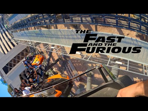 Front Row 4K POV: Fast & Furious Hollywood Drift Full Ride | Universal Studios Hollywood 