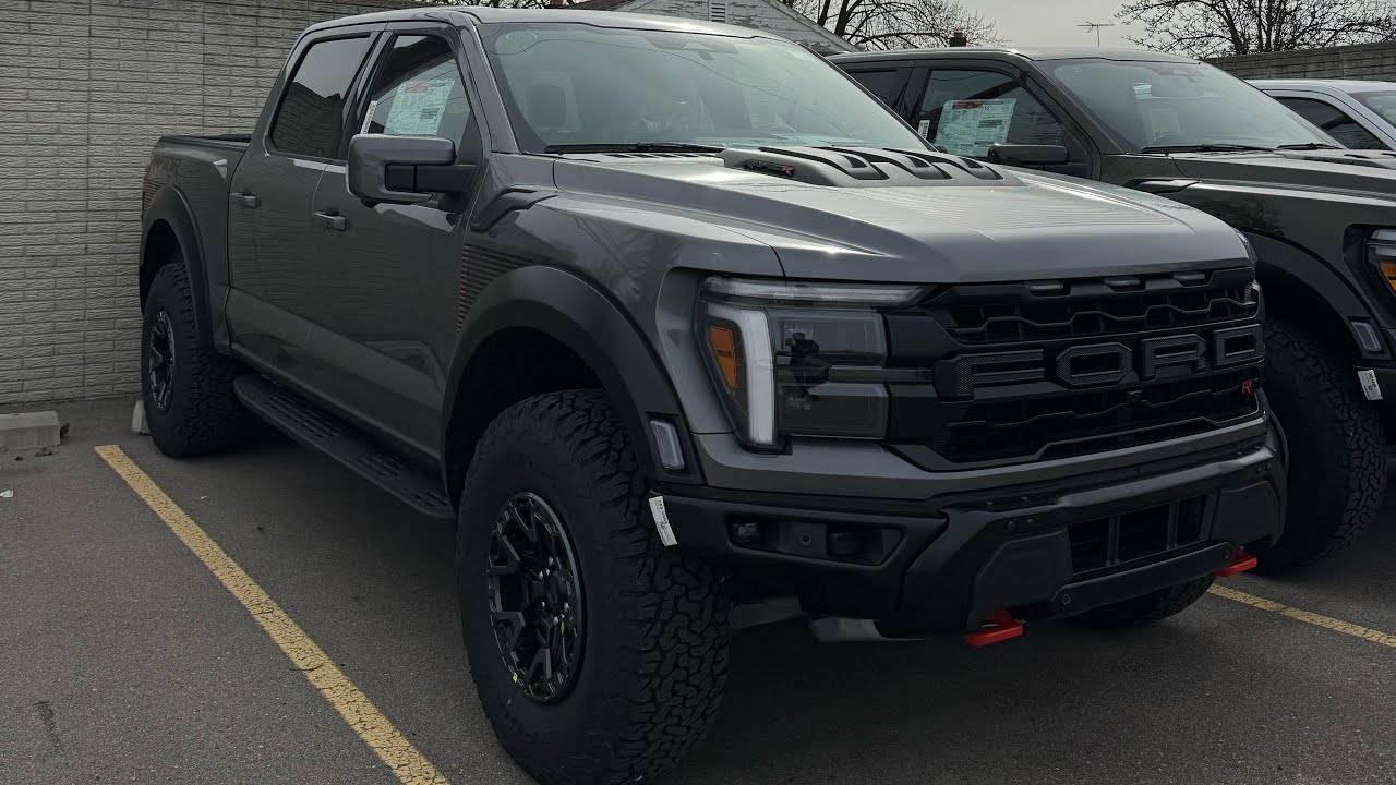 2024 Ford Raptor R in Carbonized Gray Walk Around! - YouTube