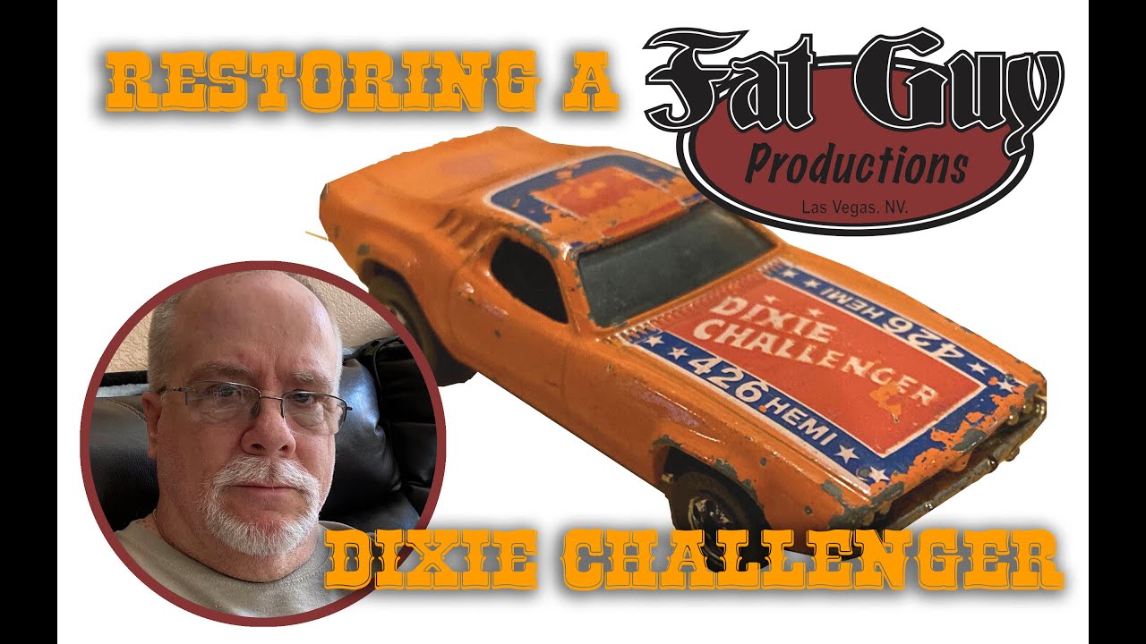 Restoring a Hot Wheels Dixie Challenger - YouTube