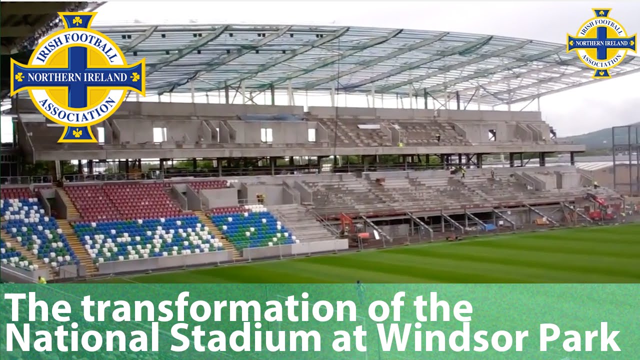 The transformation of the National Football Stadium! - YouTube
