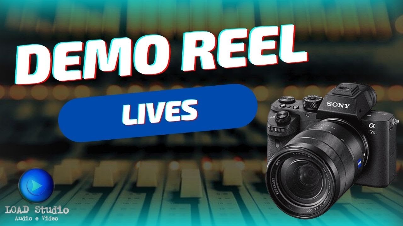 Load Studio Áudio e Vídeo - Demo Reel Lives - YouTube