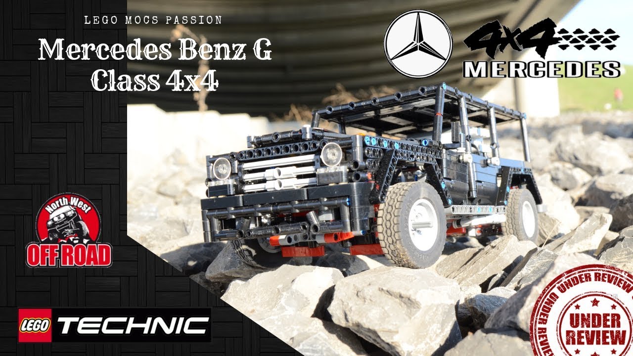 lego mercedes Benz G Class 4x4 test outdoor 2018 - YouTube