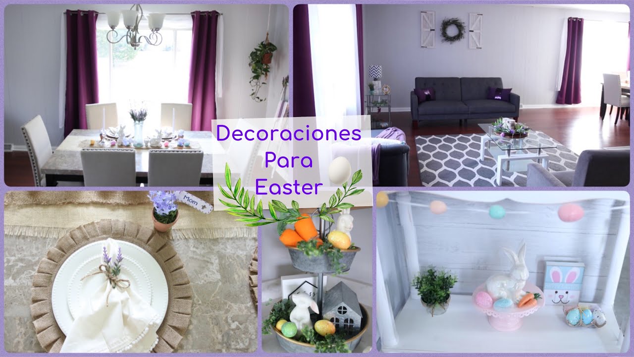 Decoraciones para Easter | Decoraciones para pascuas | - YouTube