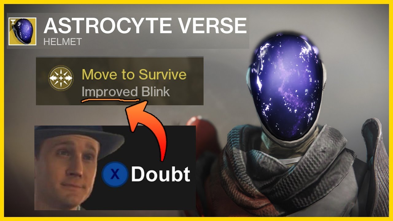 ASTROCYTE VERSE IN PvP. Bugged & Barely Improves Blink | Destiny 2 ...