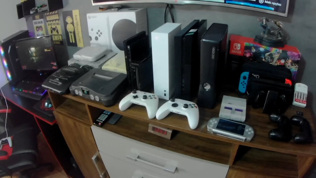 Minha coleção de video games (Parte 1) - YouTube