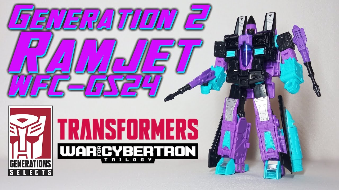 Обзор на TRANSFORMERS GENERATIONS SELECTS - G2 Ramjet (WFC-GS24) - YouTube
