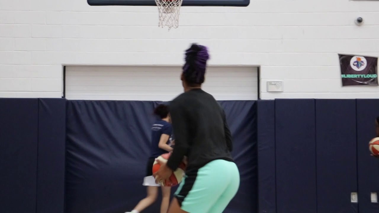 Reshanda Gray NYL Off Day Workout with Theresa Weatherspoon ft. McKayla ...