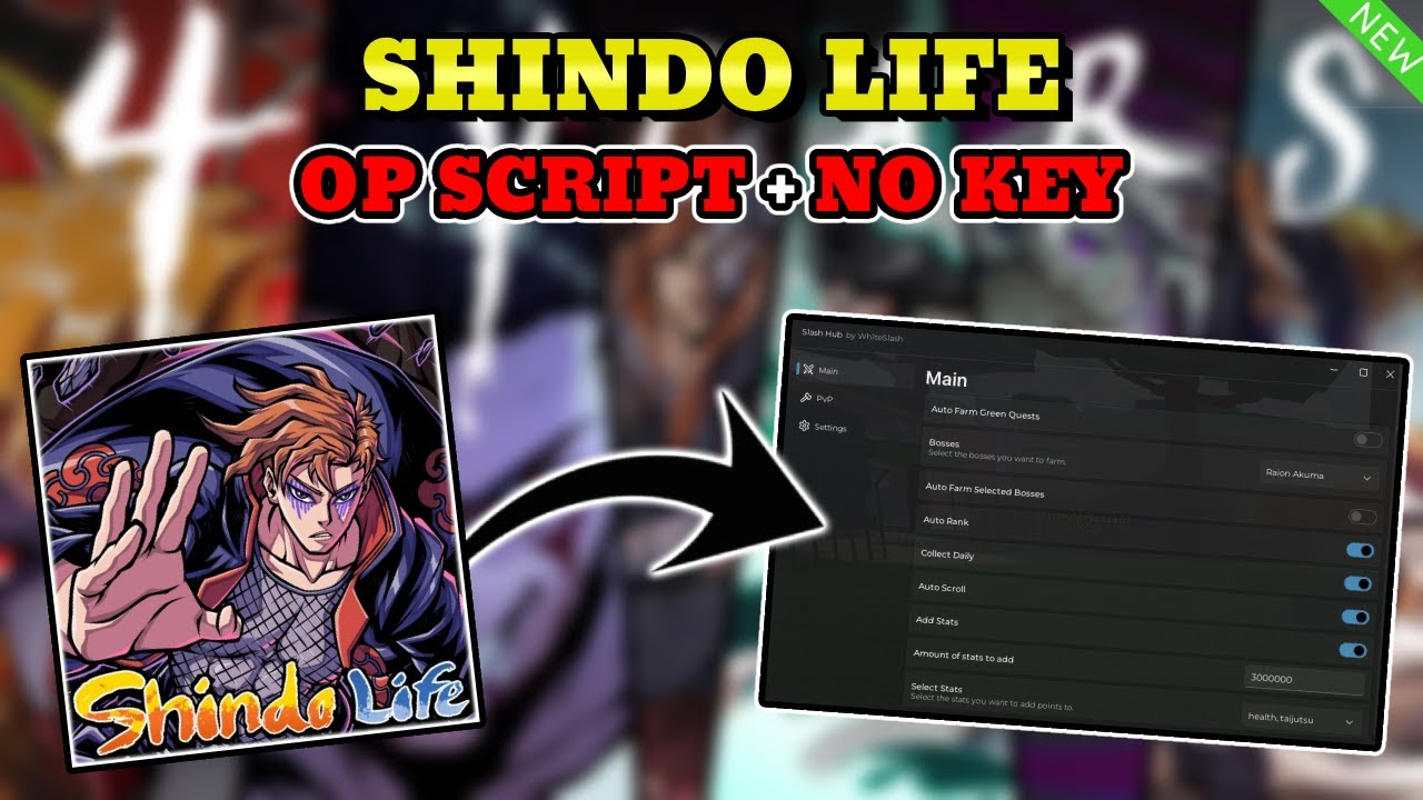 *NEW* Shindo Life Script (AUTO FARM BOSS, AUTO FARM QUEST, AUTO STATS ...