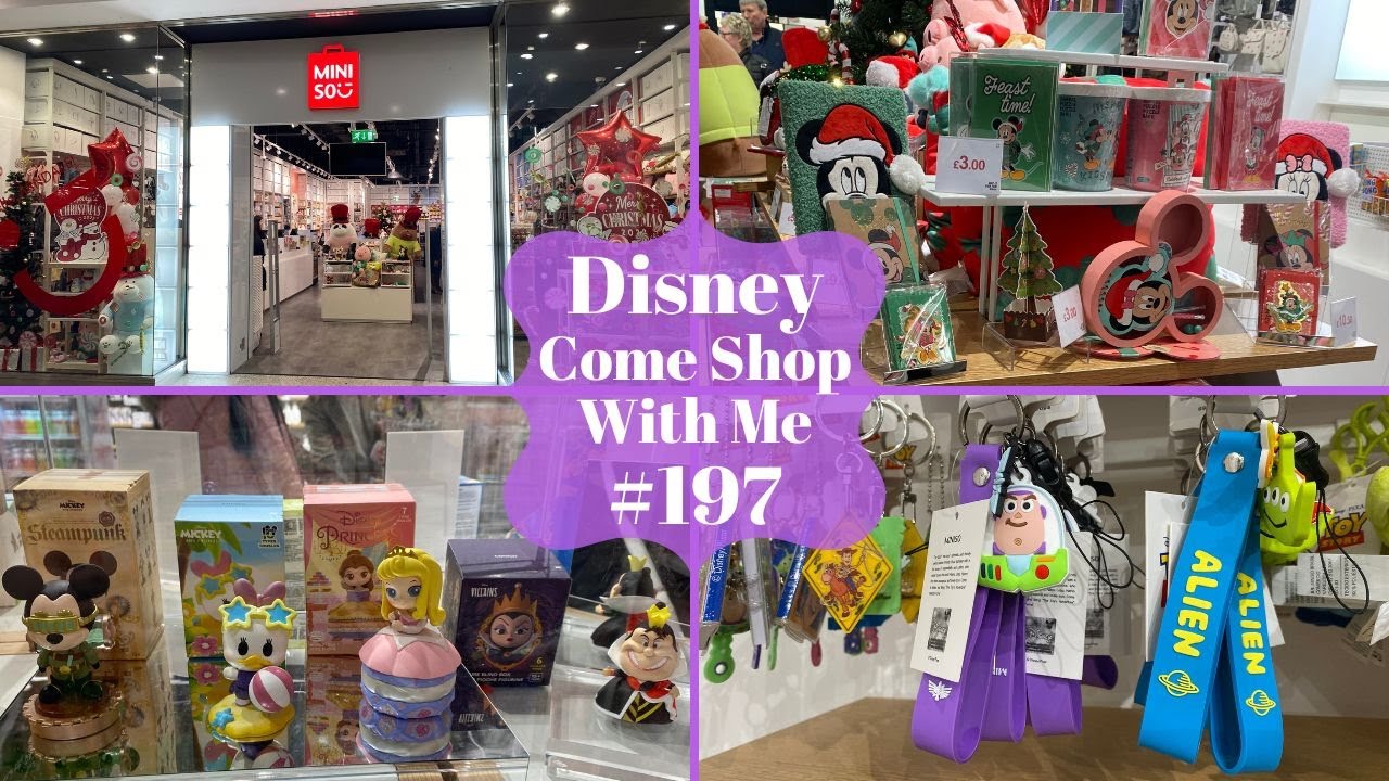 Disney Come Shop With Me #197 - Miniso Manchester Arndale - YouTube