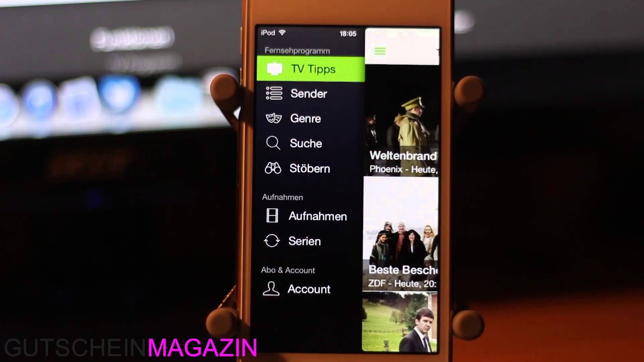 BONG.TV: Digitale TV-Zeitschrift und Aufnahme-Tool - YouTube