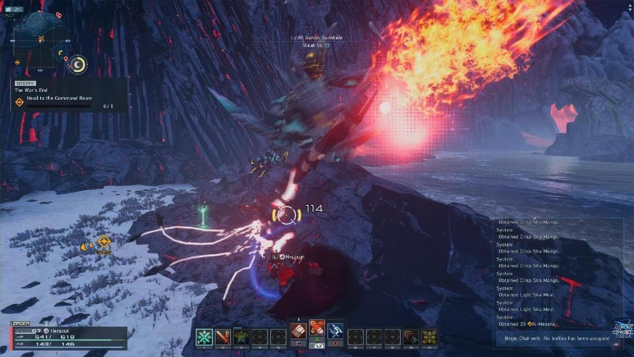 Phantasy Star Online 2 New Genesis Some Lizard - YouTube