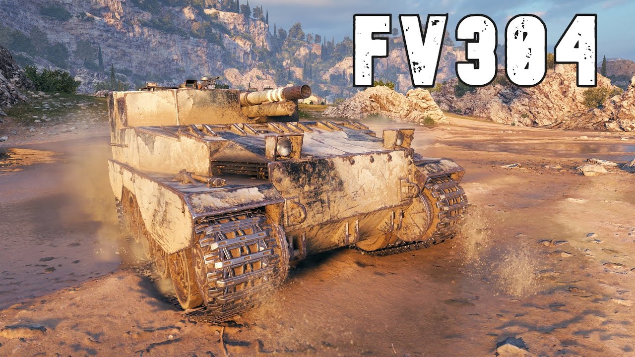 World of Tanks FV304 - 6 Kills 3,3K Damage - YouTube
