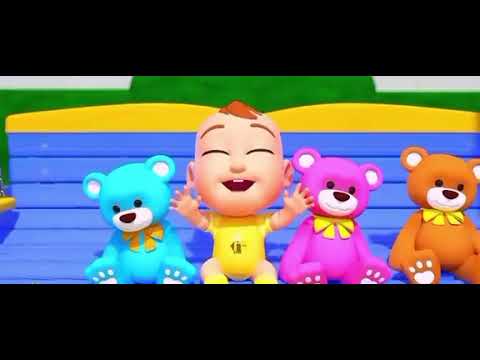 Teddy Plays on the Swing (@ 3D Cartoon Tv) - YouTube