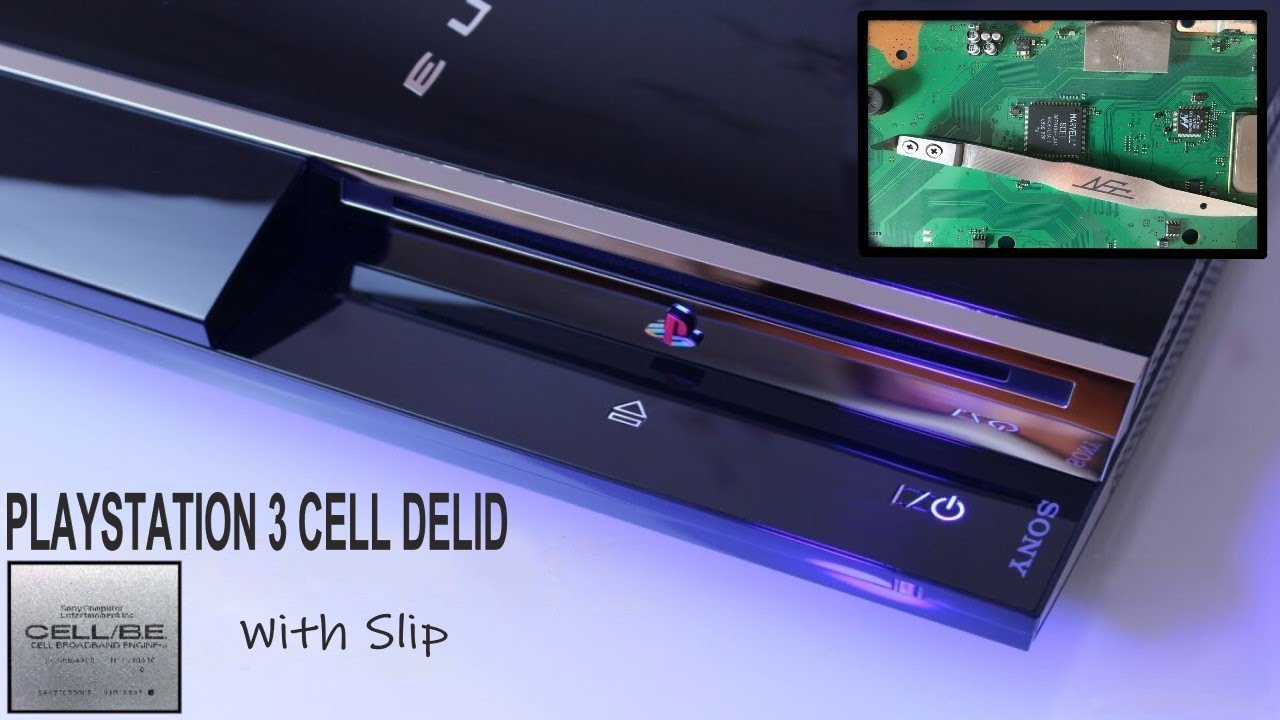 How To Delid A PlayStation 3 Cell | With Slip - YouTube