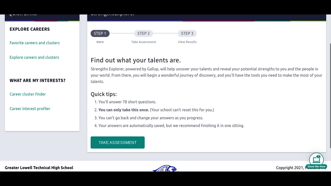 Naviance Student Strengths Explorer - YouTube