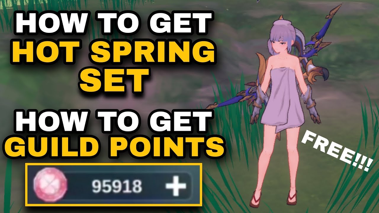 The Legend of Neverland Global: How To Get FREE HOT SPRING SET and How To Get GUILD POINTS - YouTube