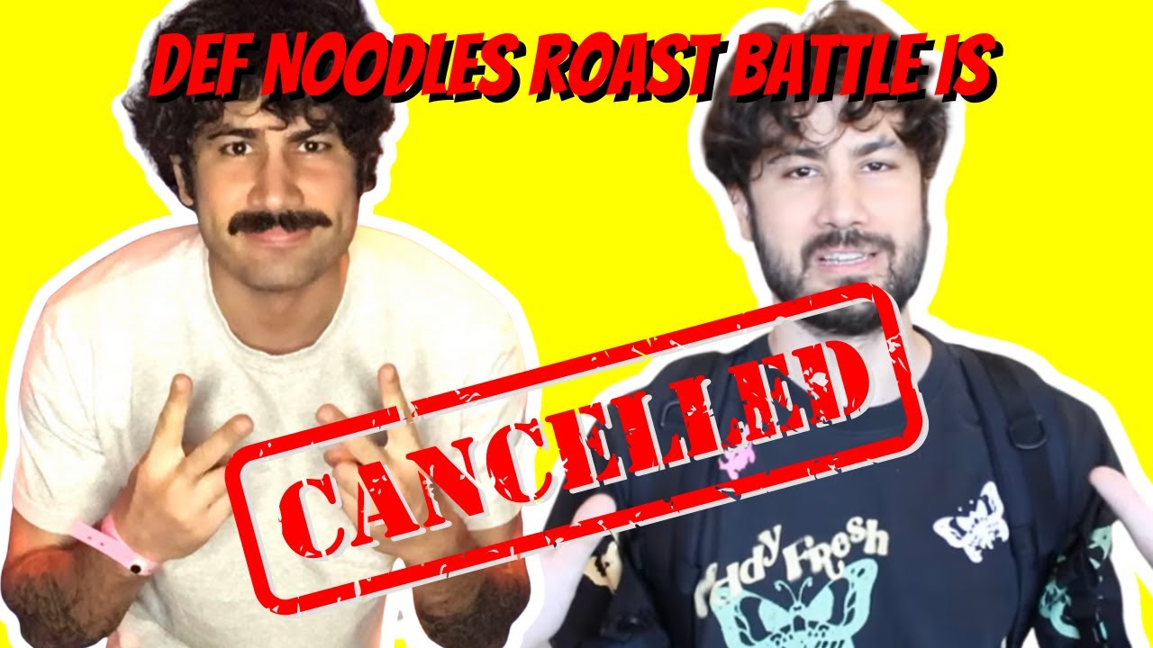 Def Noodles CANCELS the Roast Battles!! - YouTube