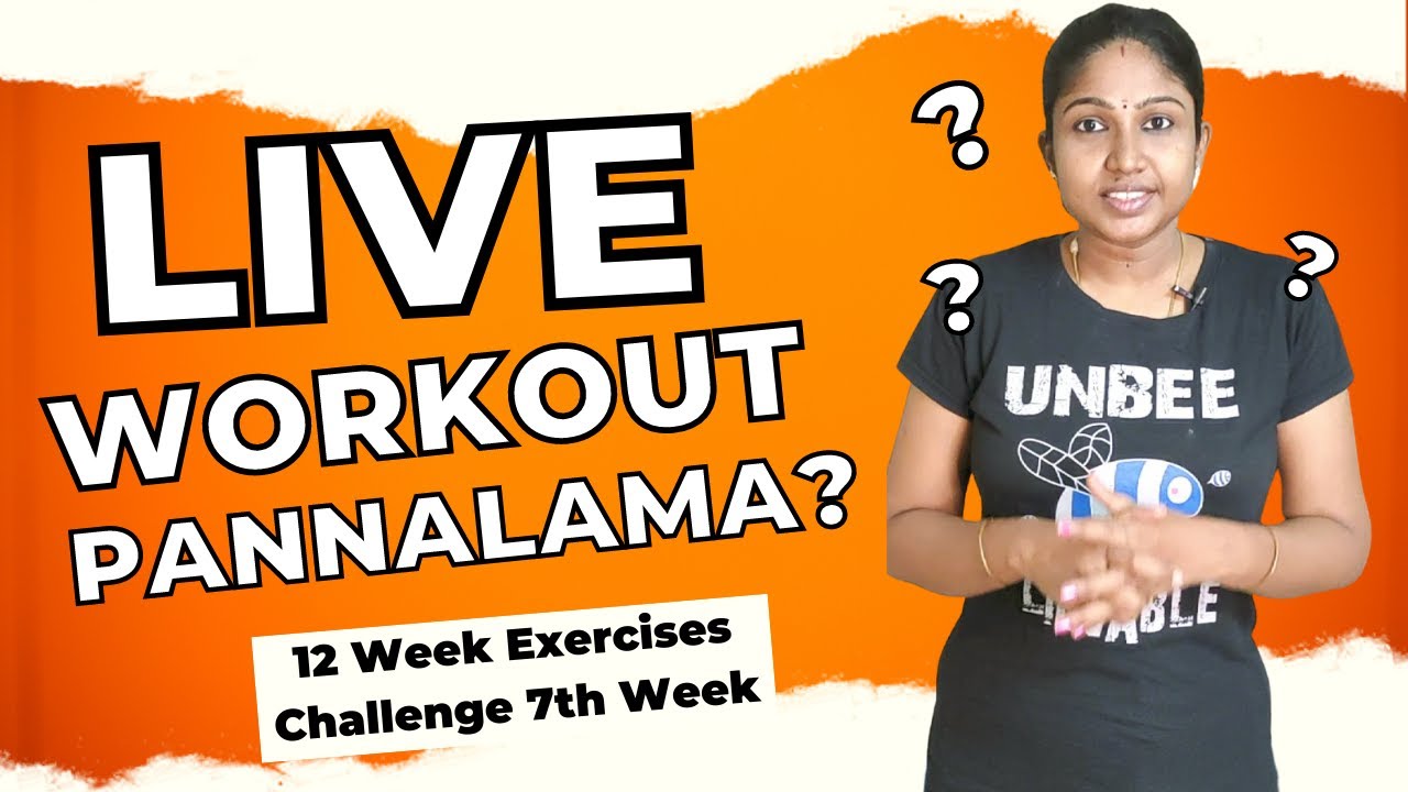 12 Week Exercises Challenge 7th Week | Live Workout Training Class ...