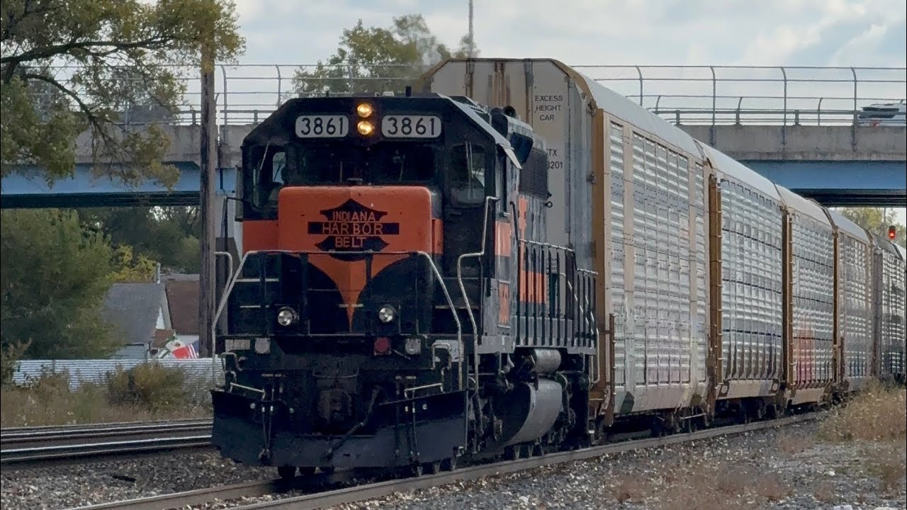 Indiana Harbor Belt Junction Railfanning in Hammond, IN - YouTube