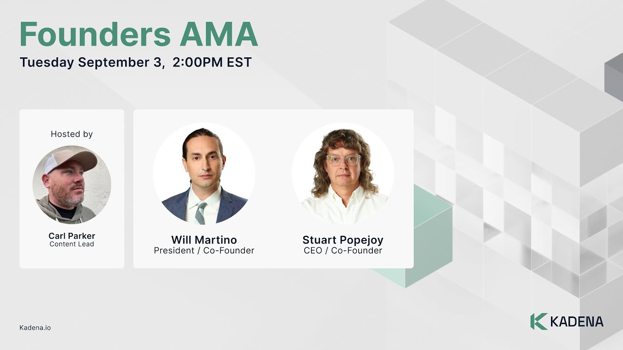 Kadena Founders AMA - September 2024 - YouTube
