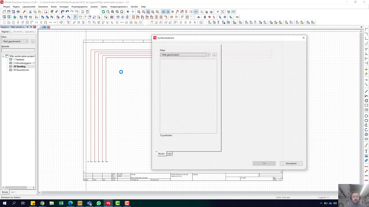 5. Eplan - Symbolen invoegen - YouTube