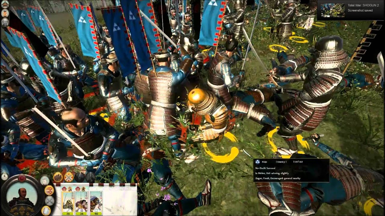 Hattori vs Hojo Total War Shogun 2 Custom Battle - YouTube