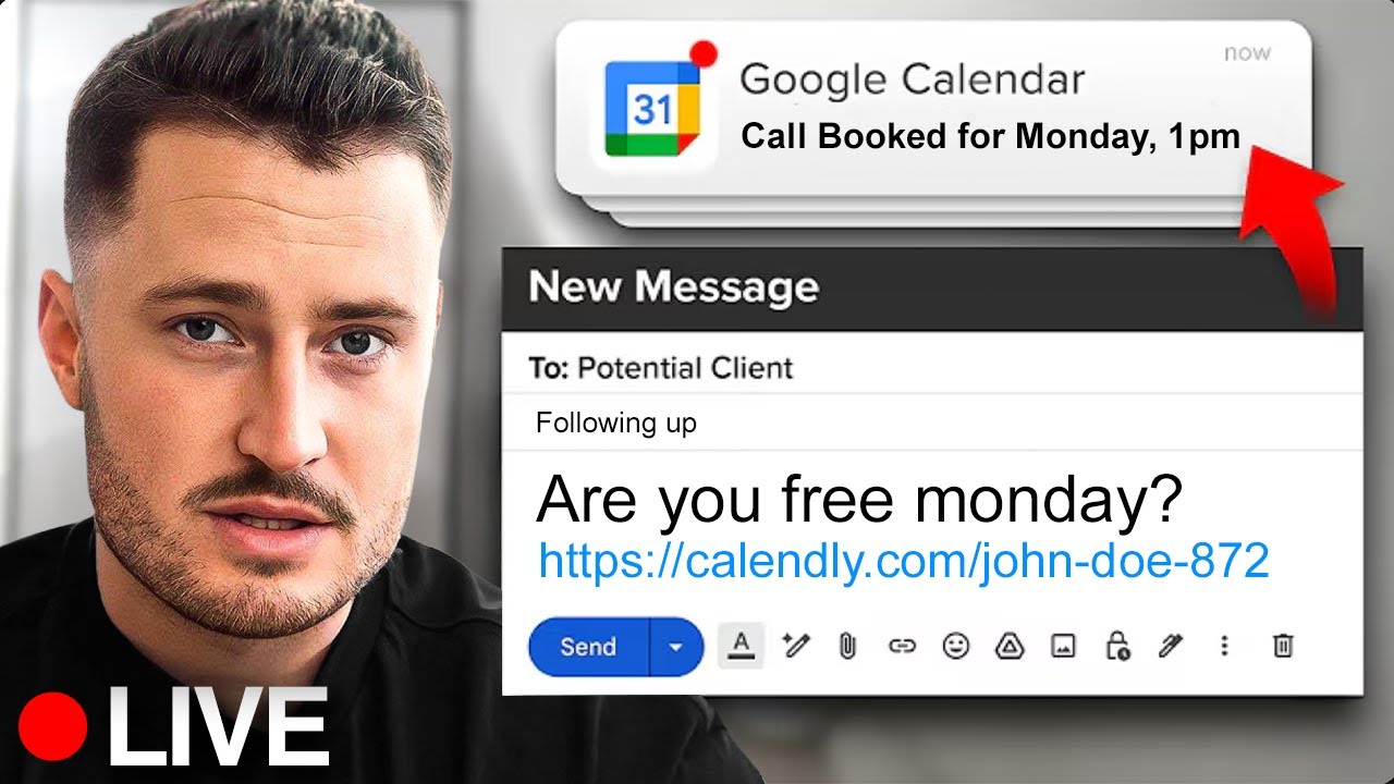 Watch Me Sign a Client LIVE Using Cold Email (PART 2) - YouTube