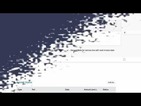 TECSOIN360 - ERP/CRM Tutorial 11 - Recurring invoices - YouTube