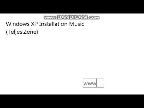Windows XP Installation Music (Teljes Zene) - YouTube