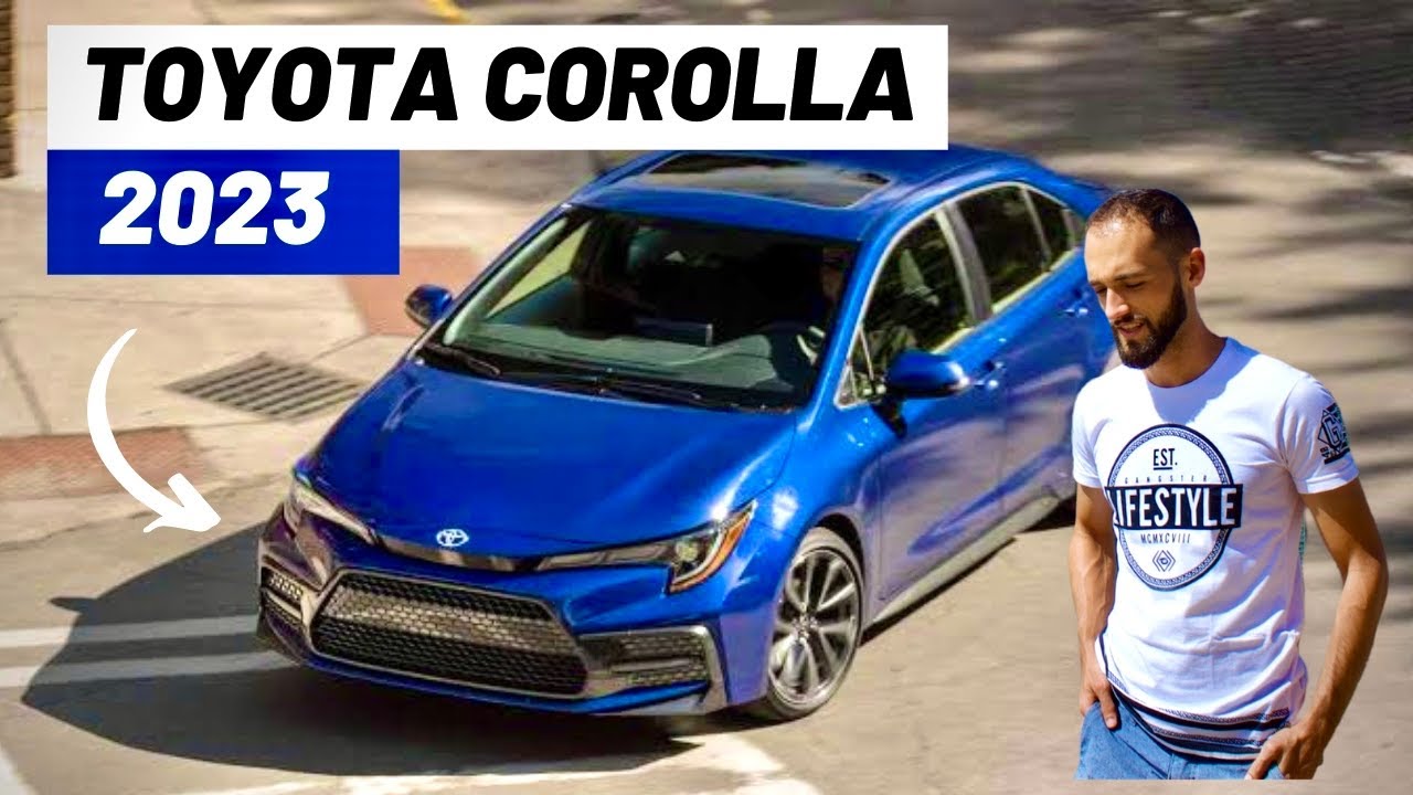NOVO FACELIFT DO TOYOTA COROLLA 2023 - YouTube