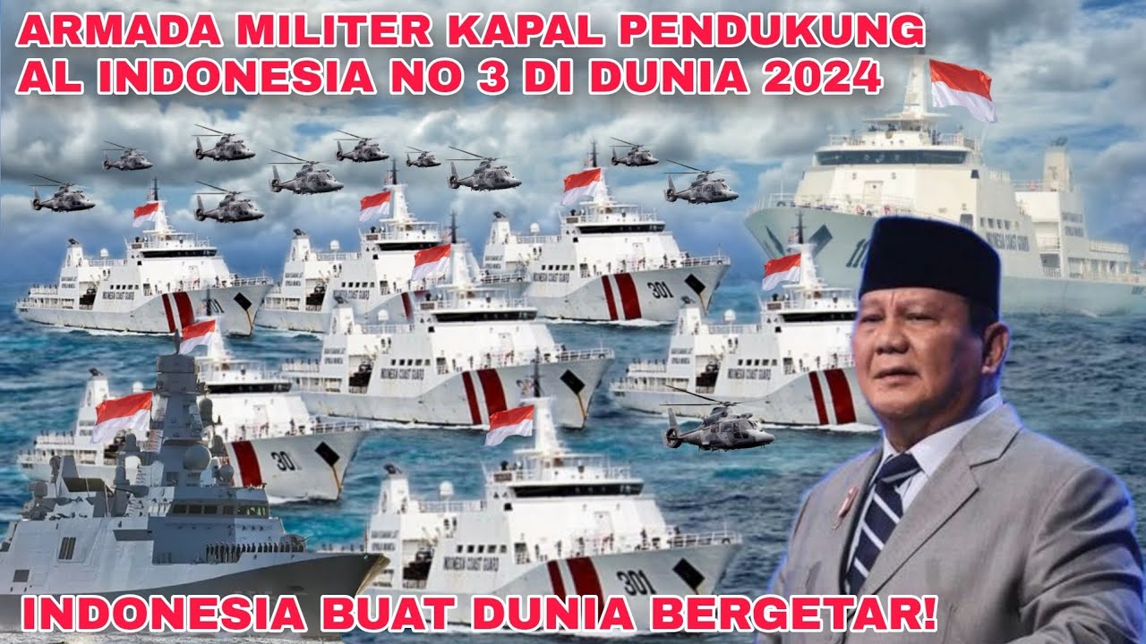Militer Indonesia Makin Ngeri Bro, Armada Kapal Perang Pendukung ...