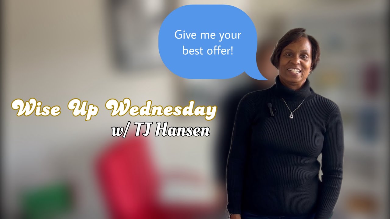 Wise Up Wednesday w/ TJ Hansen - The Perfect Offer - YouTube