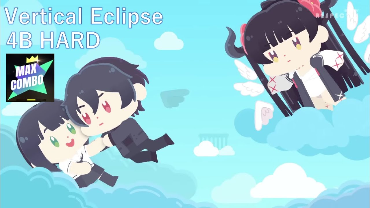 Vertical Eclipse 4B HARD 99.72% MAX COMBO！【DJMAX RESPECT V】 - YouTube
