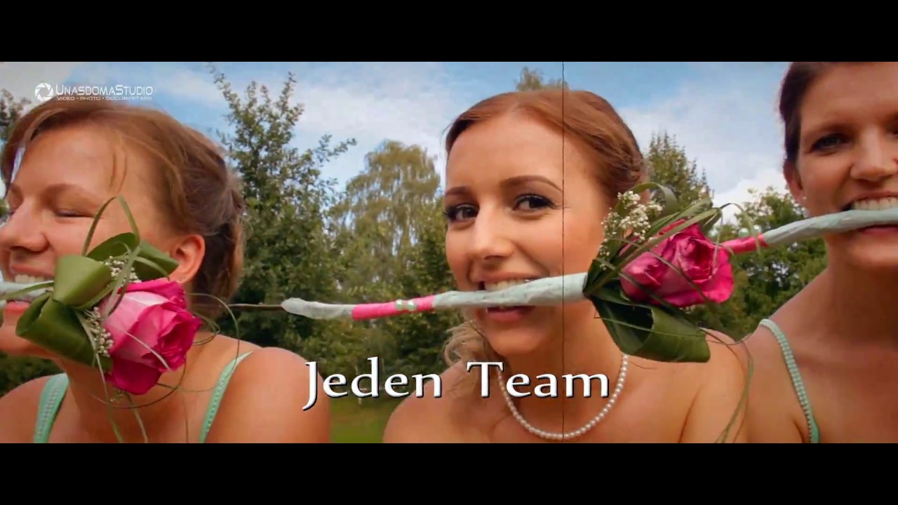 Hanka a Jiří, Jeden team - svatební video - YouTube