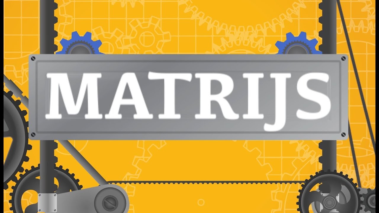 Matrijs - Super simpele uitleg - YouTube