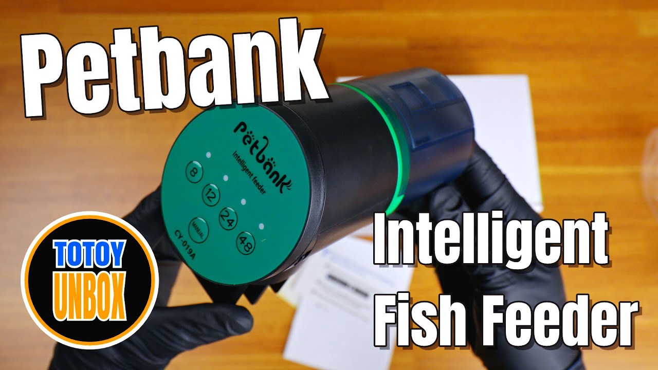 Totoy Unbox | Petbank Automatic Fish Feeder - YouTube