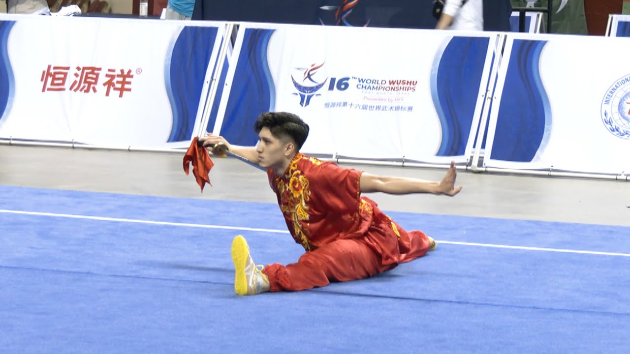 Walid Lachkar [BRU] - Men's Daoshu - HYX 16th World Wushu Championships ...