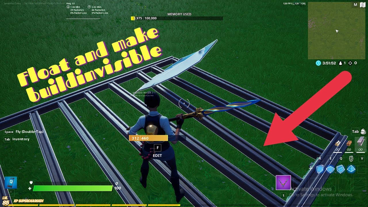 How to get easy free macro and make buildings invisible fortnite. - YouTube