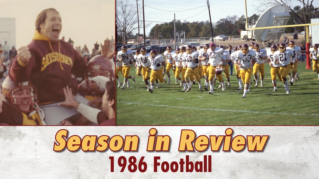 Season In Review - 1986 Football Team - YouTube